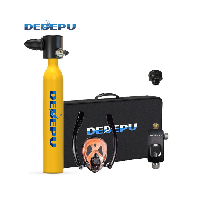 DEDEPU 0.5L 便攜式潛水備用呼吸器瓶面罩套裝 Outlet Express HK 生活百貨城 - 已下架